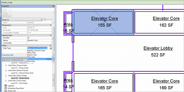Using Area Elements to Model Rooms - Process Overview